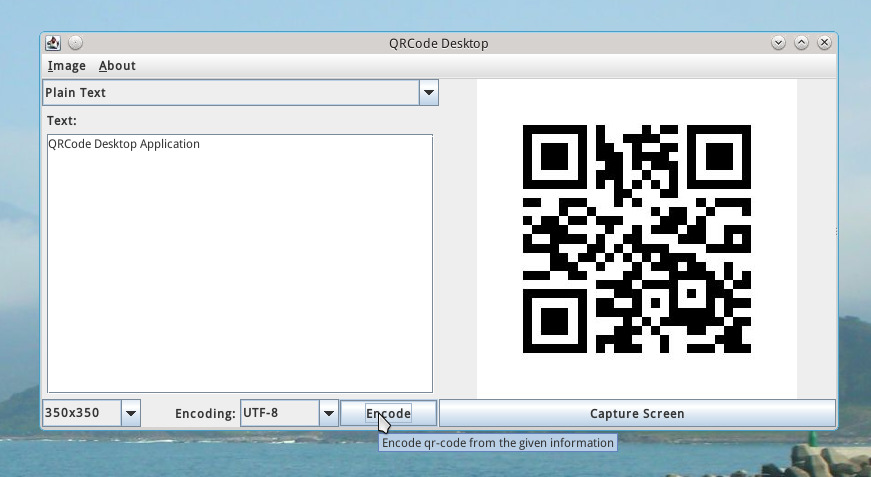 GitHub - lzh9102/qrcode-desktop: QRCode encoder/decoder GUI for desktop, based on ZXing and Java